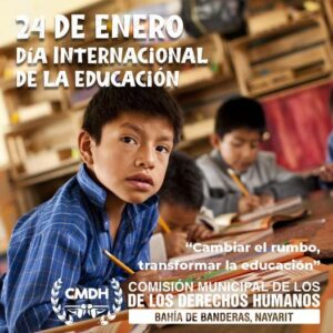 24 DE ENERO DÍA INTERNACIONAL DE LA EDUCACIÓN – Comisión Municipal de ...